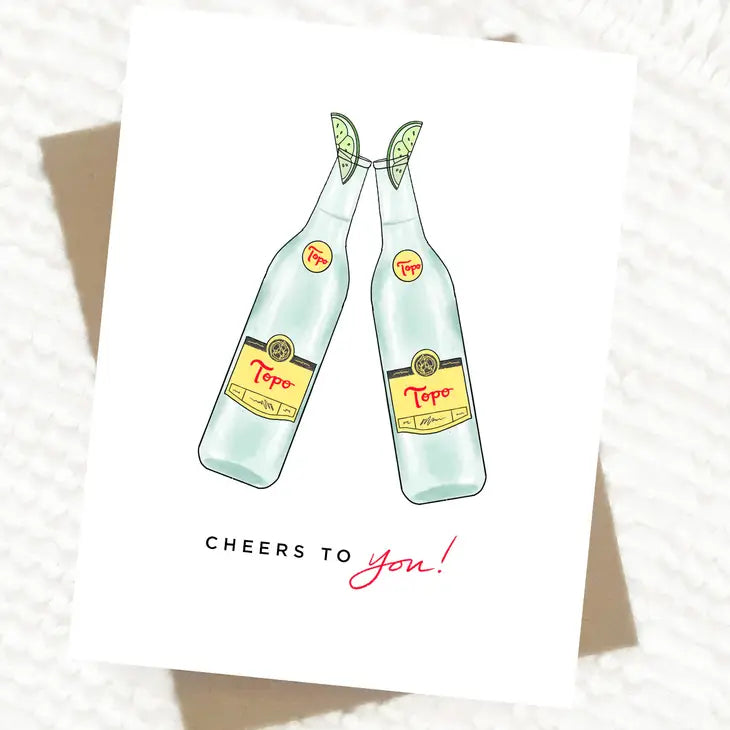 Topo Cheers to You Card – Coastal Closet
